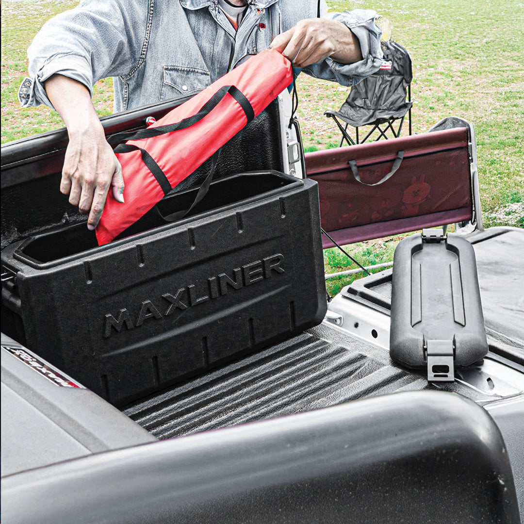 MaxSideBox 2 – Lockable Ute Tub Storage | Fits Left or Right Side – Maxliner Australia